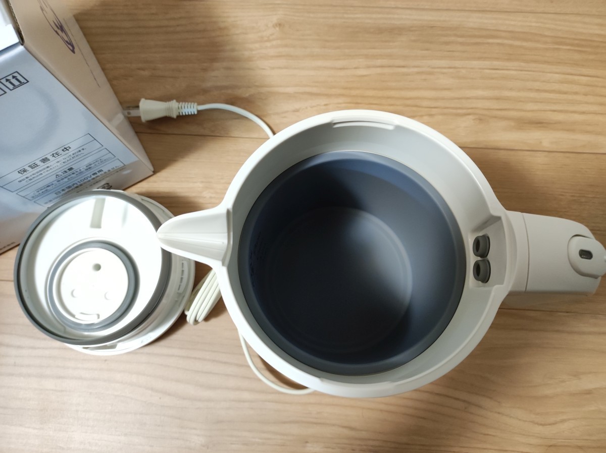 タイガー 電気ケトル PCK-A080-WM を購入しました。: いまらんのなんでも日記